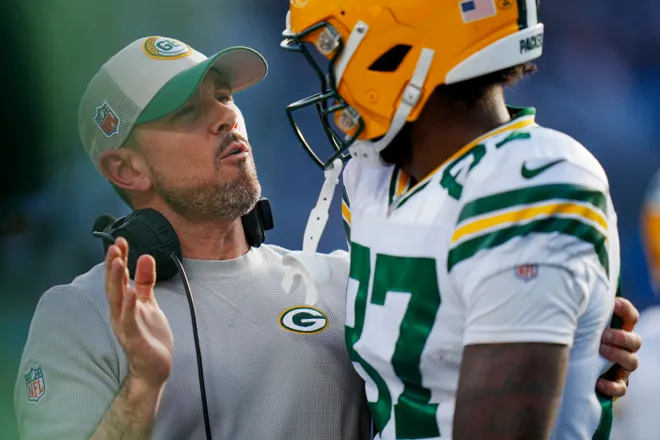 Packers supporters are very fond of their quarterback over....