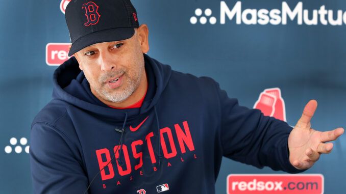As the Boston Red Sox prepare for Opening Day, manager Alex